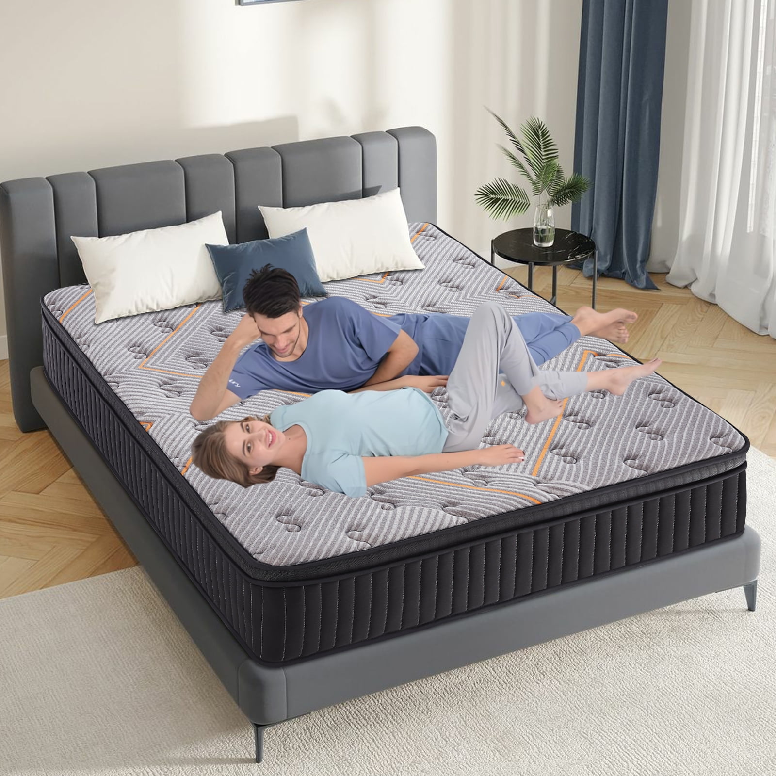 BMMB 12 In Sleeps Cool Multiple Pressure Relief Points King Comfortable ...