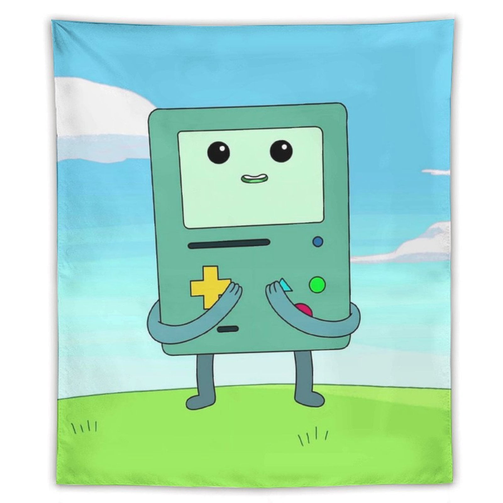 BMO Adventure Time Cartoon Tapestry Luxury Wall Hanging Tapestries ...