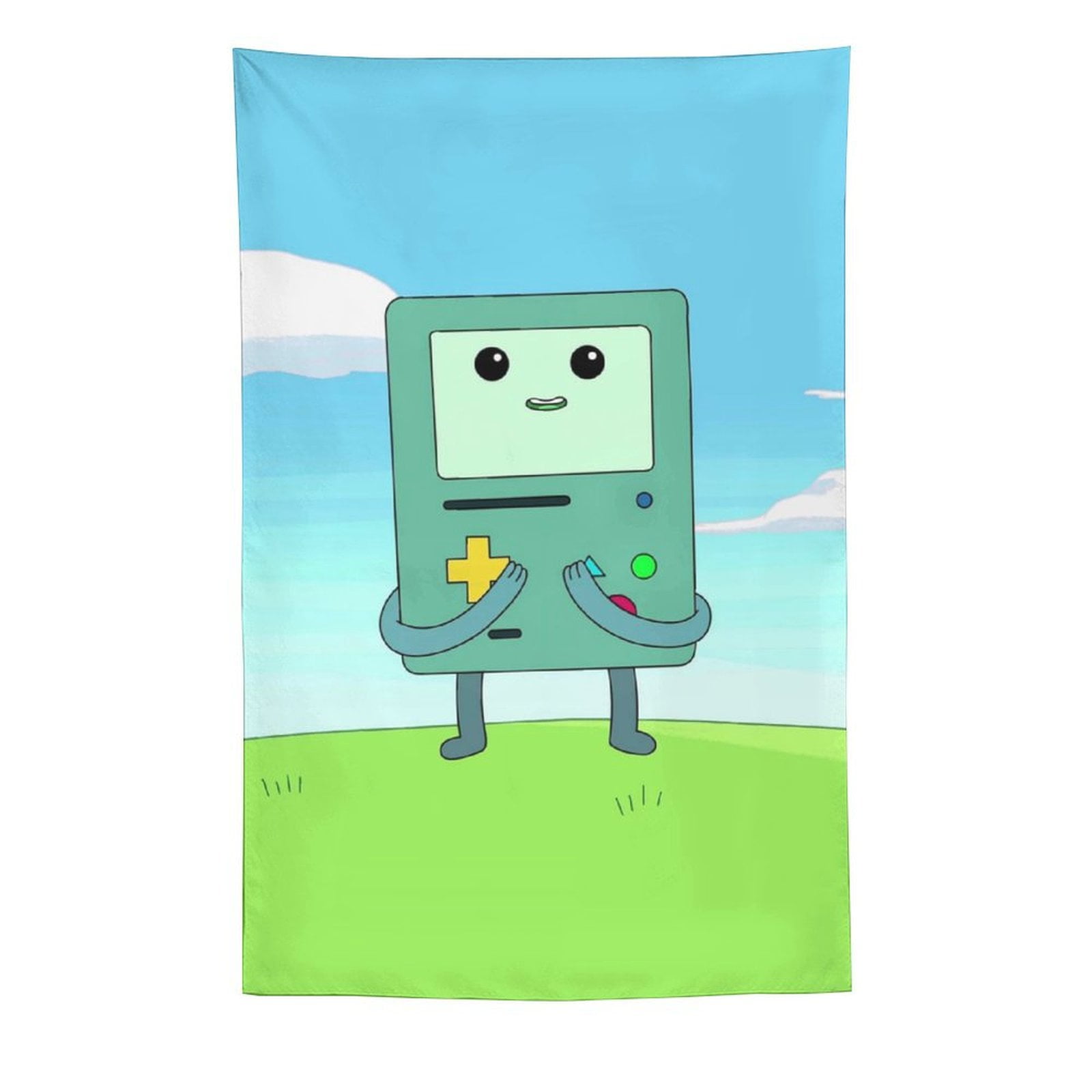 BMO Adventure Time Cartoon Tapestry Luxury Wall Hanging Tapestries ...