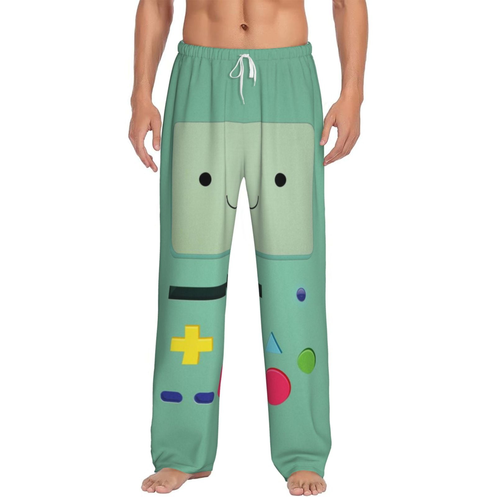 BMO Adventure Time Men's Pajama Pants With Pockets Fashion Cozy Daily ...