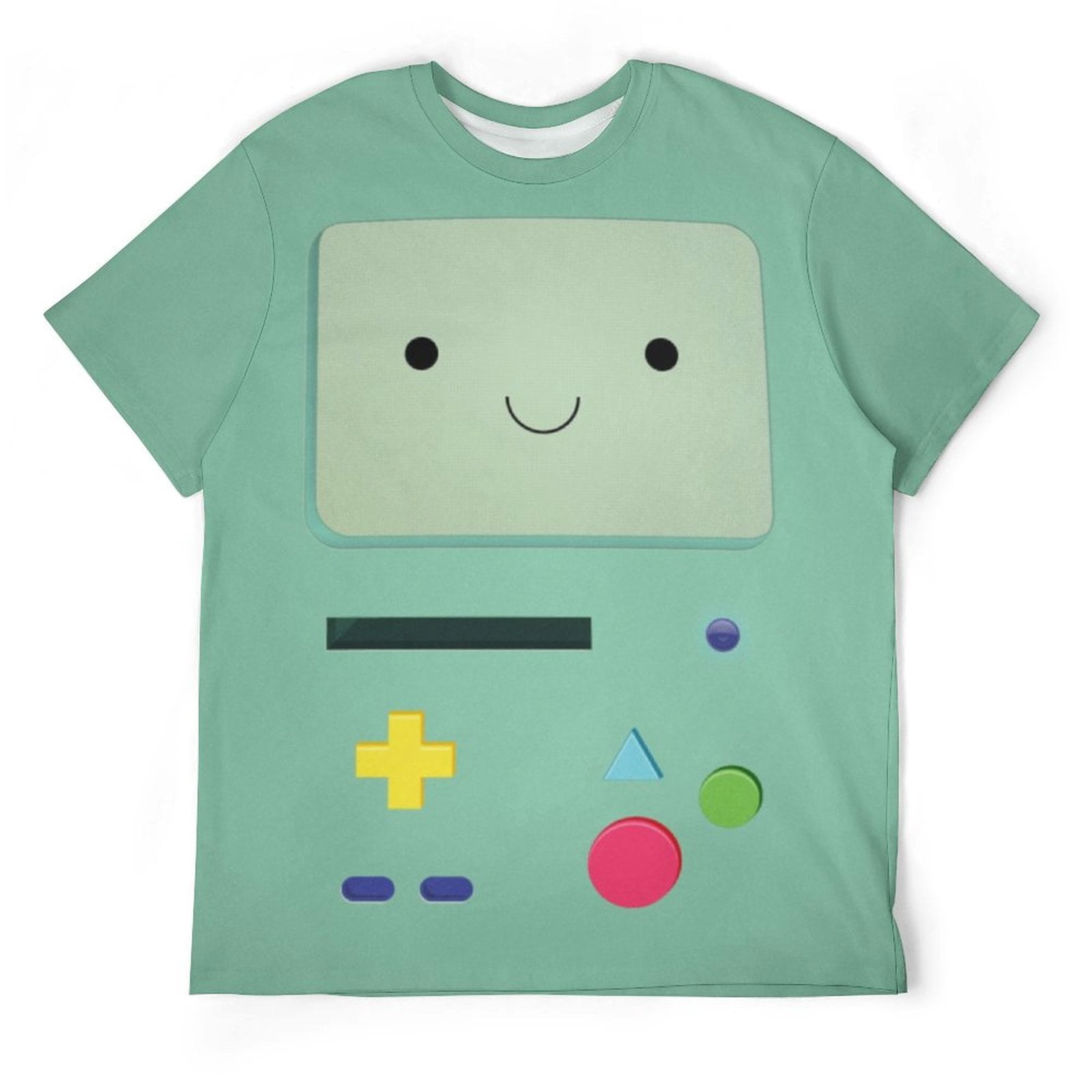 BMO Adventure Time Unisex Short Sleeve T Shirt Daily Novelty 3D Printed ...