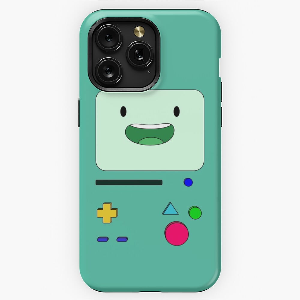 BMO Sits Waves Cartoon Adventure Time iPhone Case 17 through 11 Pro Max ...