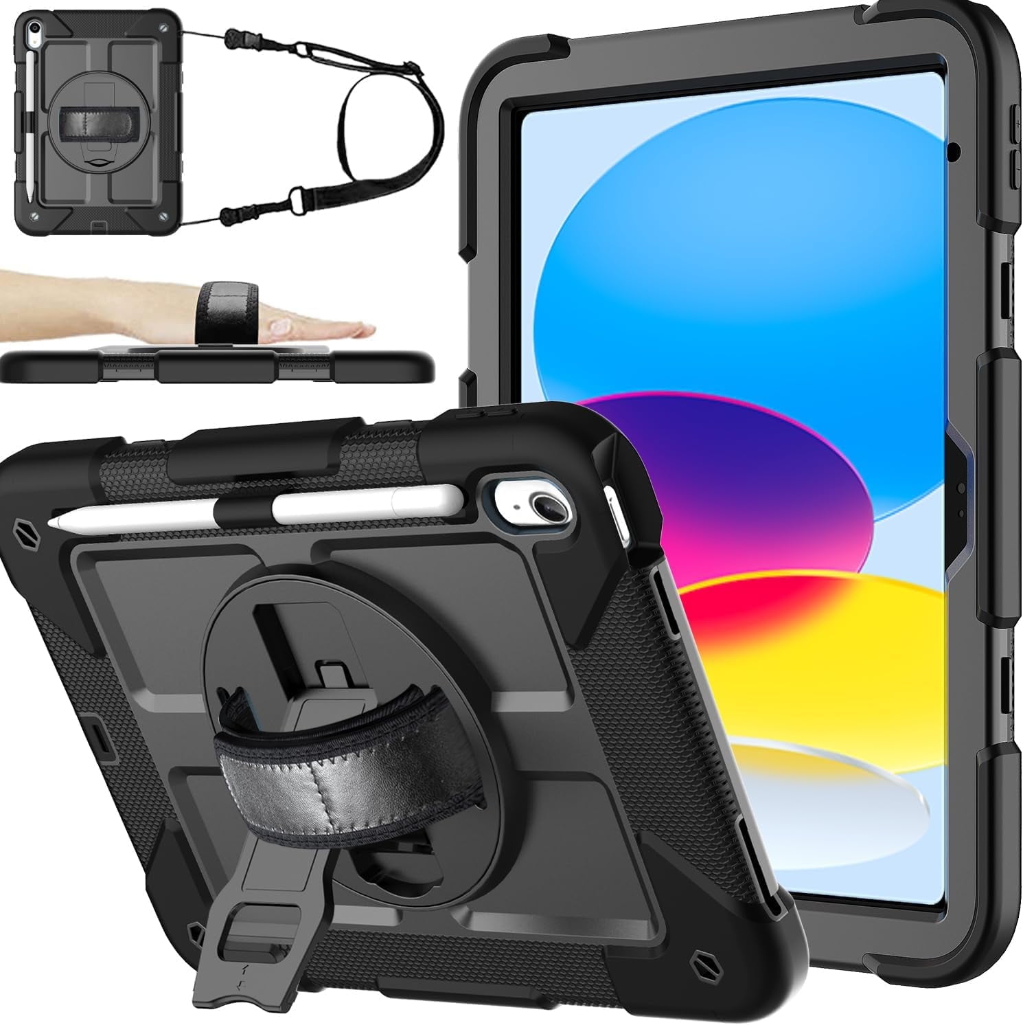 BMOUO Case for iPad (A16) 11th Generation 11" 2025/iPad 10th Generation ...