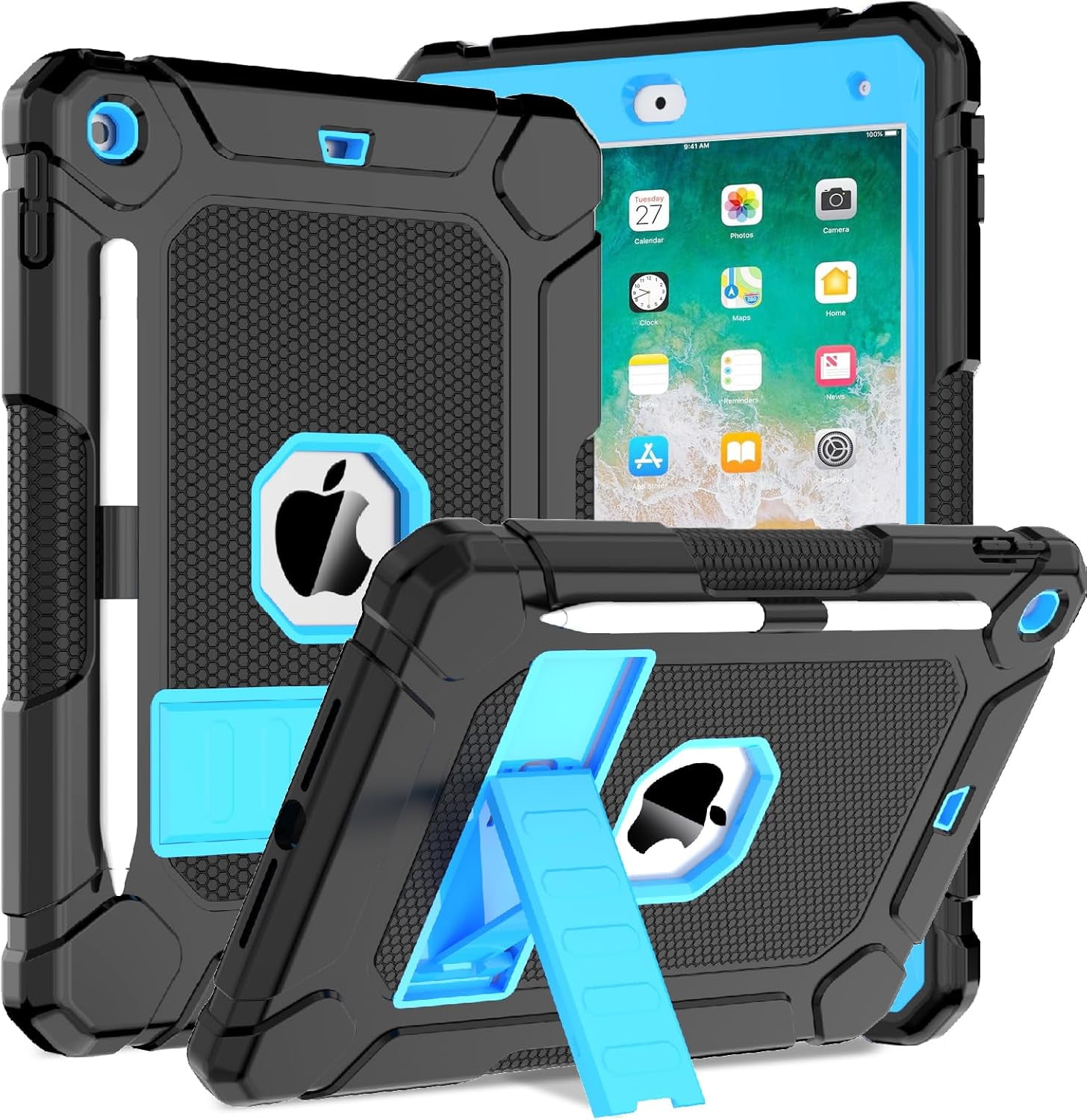 BMOUO Case for iPad 6th 5th Generation (9.7 inch, 2018/2017 ...