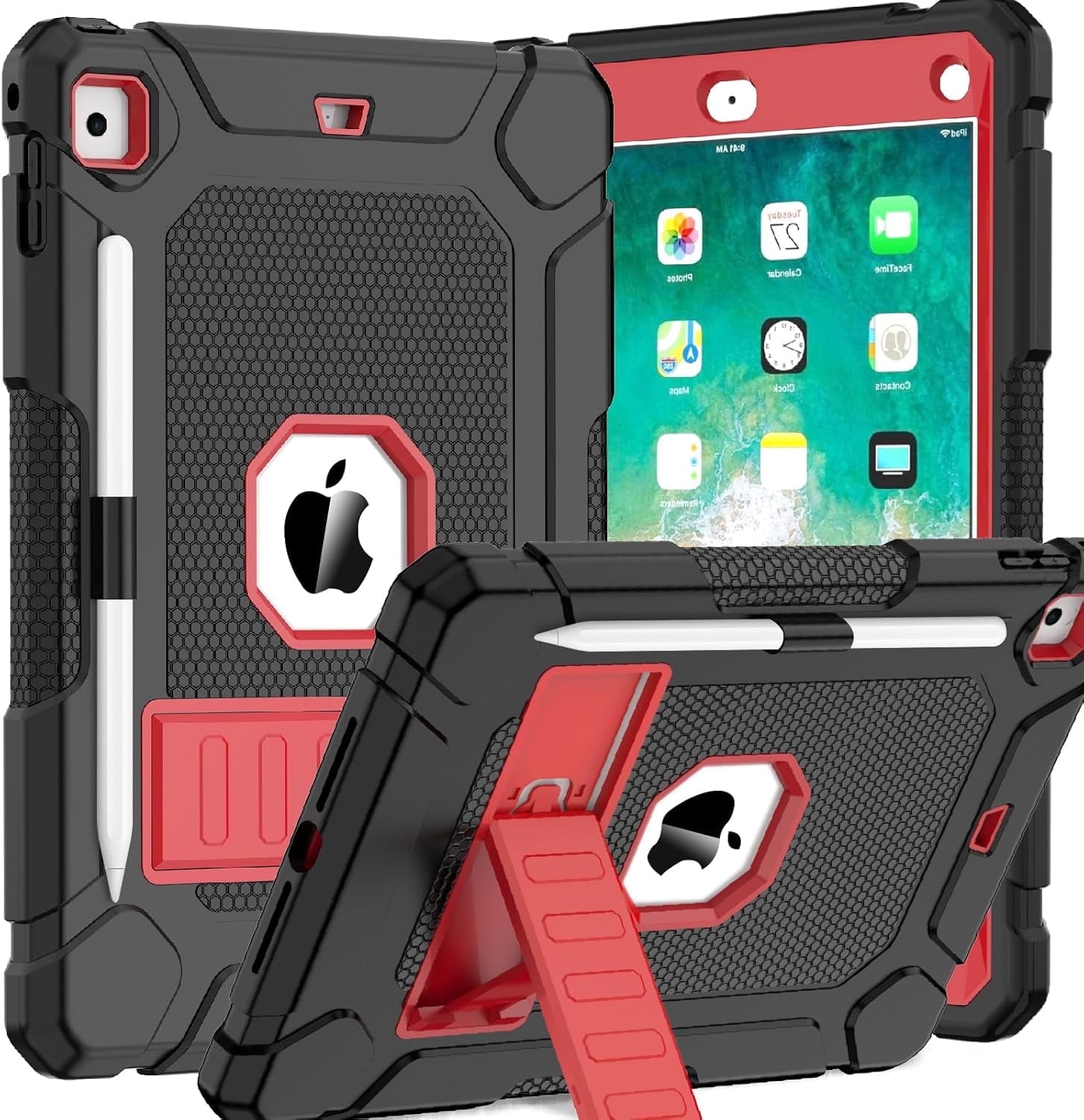 BMOUO Case for iPad 6th 5th Generation (9.7 inch, 2018/2017 ...