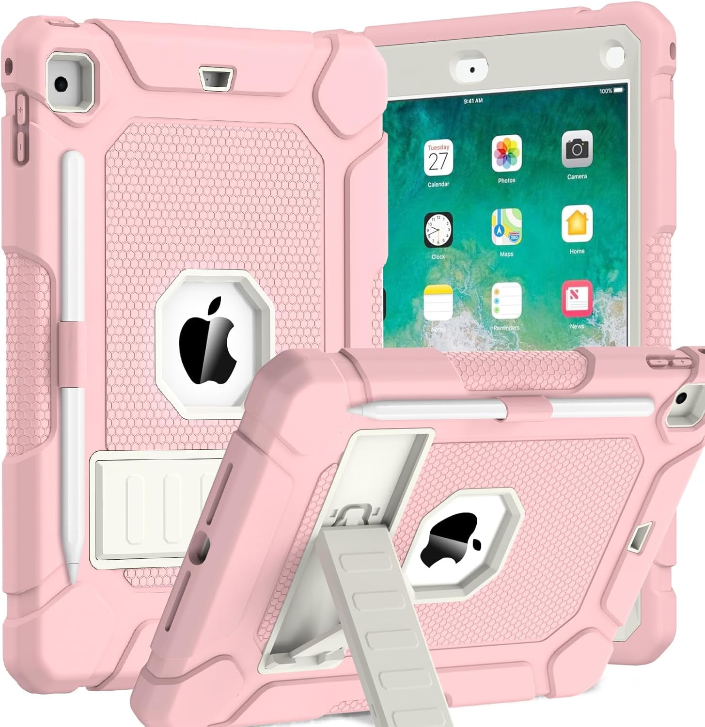 BMOUO Case for iPad 6th 5th Generation (9.7 inch, 2018/2017 ...