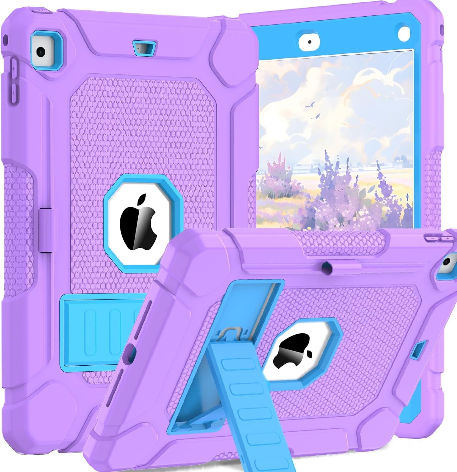 BMOUO Shockproof iPad Case for 9.7 Inch 6th 5th Generation Air 2 with ...