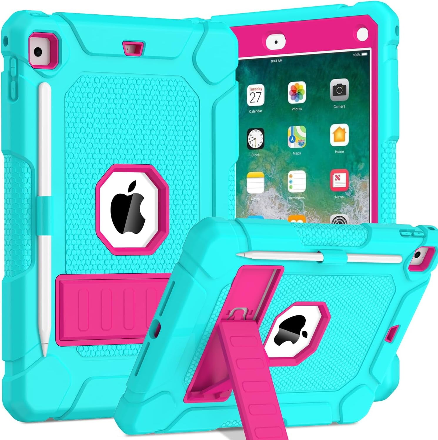 BMOUO Case for iPad 6th 5th Generation (9.7 inch, 2018/2017 ...