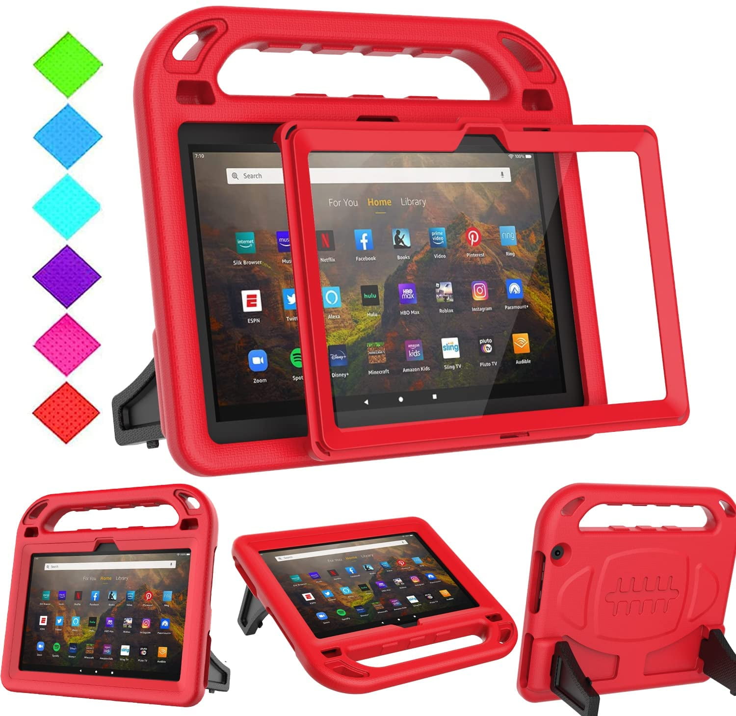 BMOUO Kids Case for Fire HD 10 & HD 10 Plus (11th Gen, 2021 ...