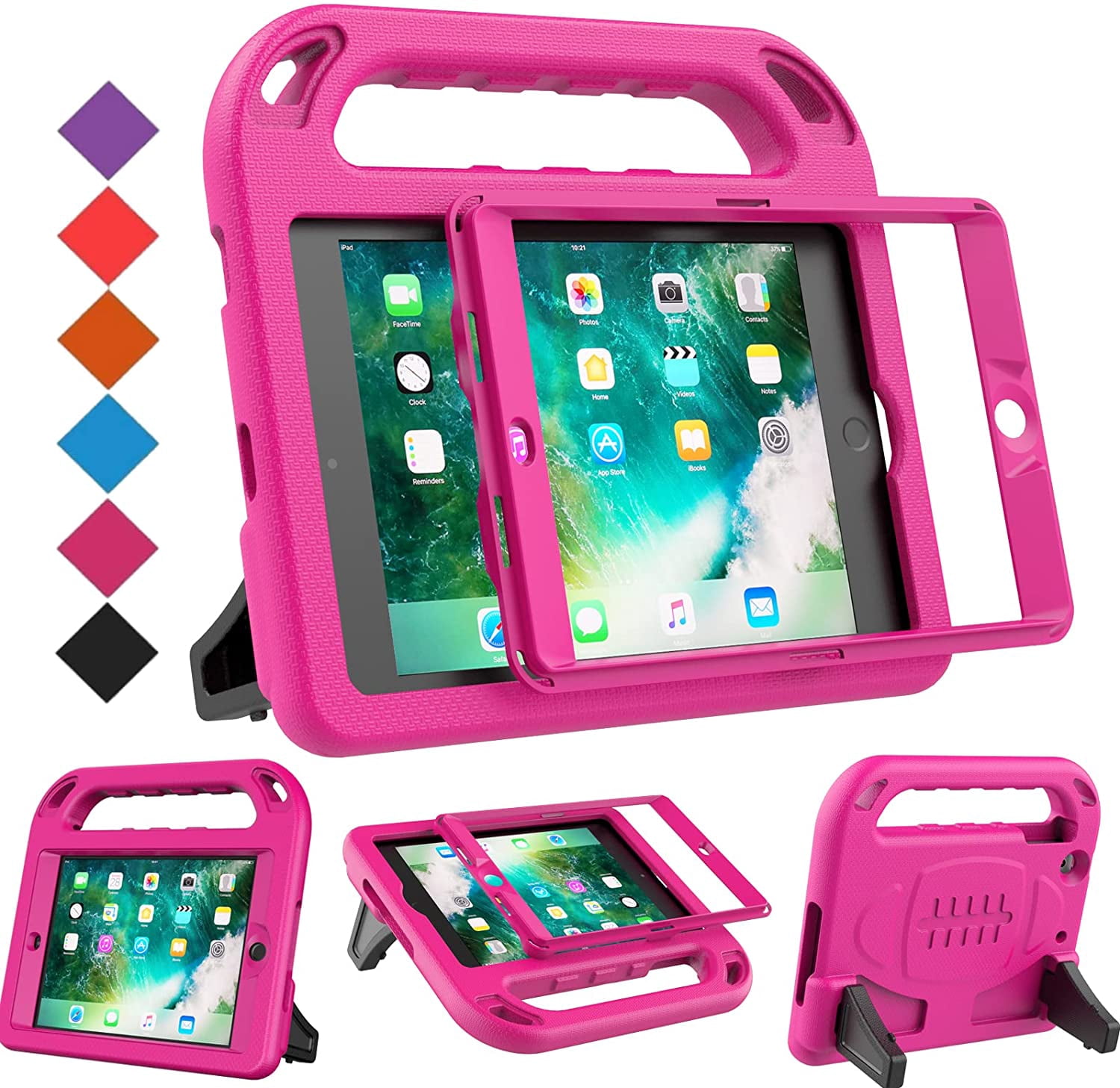 BMOUO Kids Case for iPad Mini 1 2 3 - Built-in Screen Protector ...