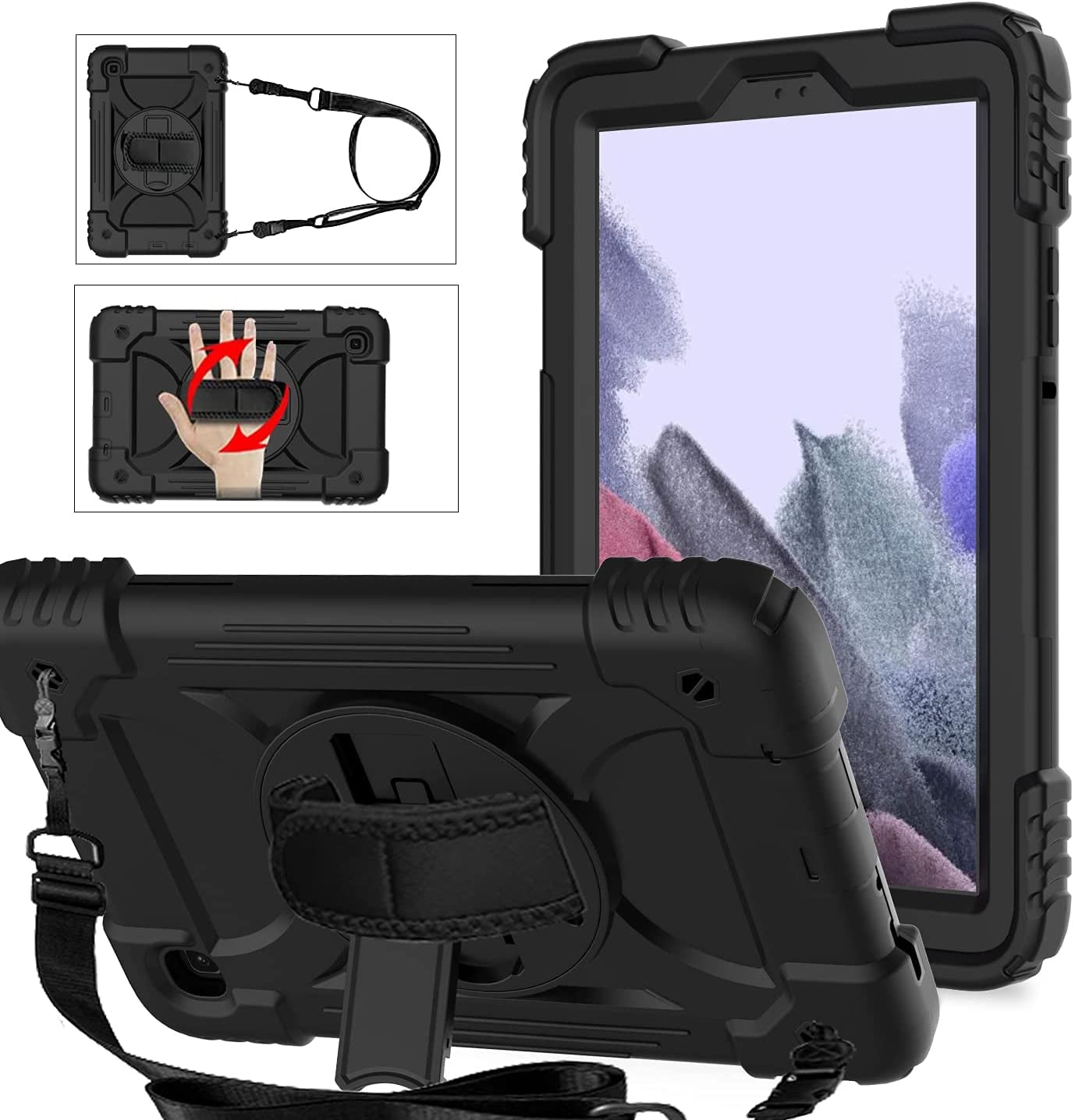 BMOUO Samsung Galaxy Tab A7 Lite 8.7-inch Case 2021 Release, 3-Layer ...