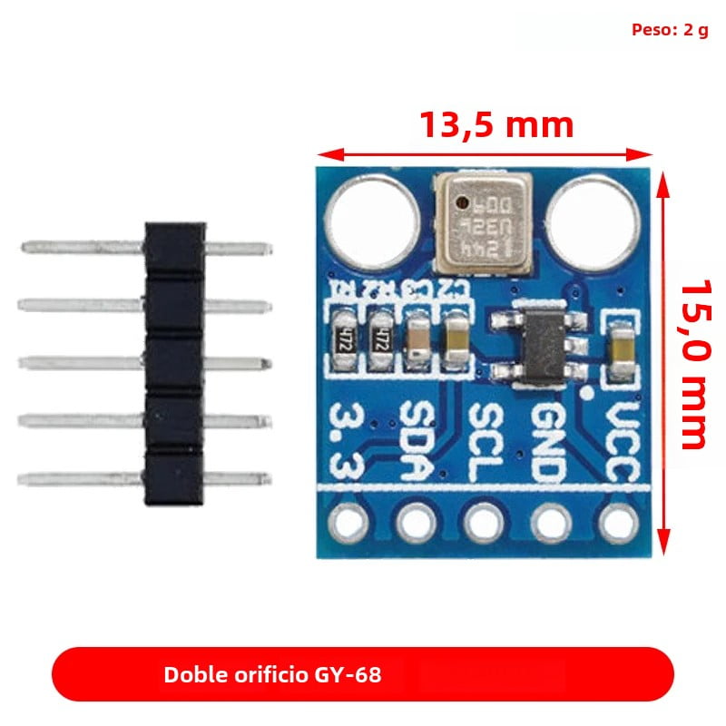 BMP180 BMP280 GY68 Barometric Pressure Sensor Module Compatible with BMP085 MS5611 for Arduino ...