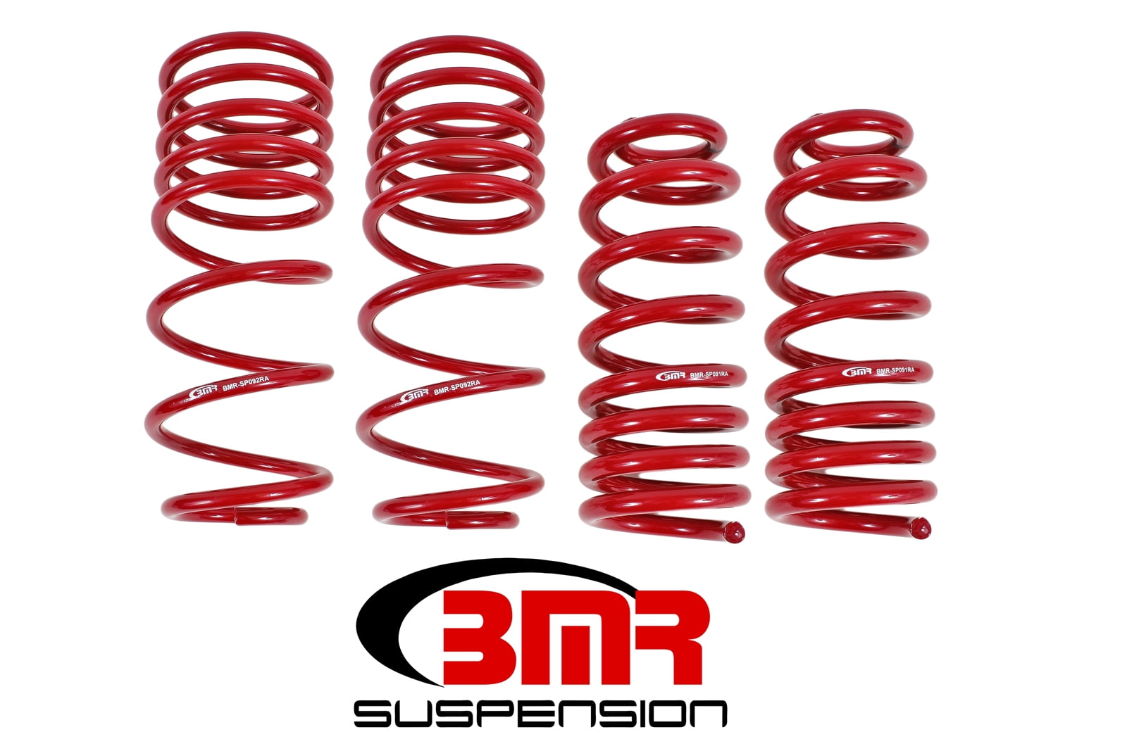 BMR 93-02 F-Body Handling Version Lowering Spring Kit (Set Of 4) - Red ...