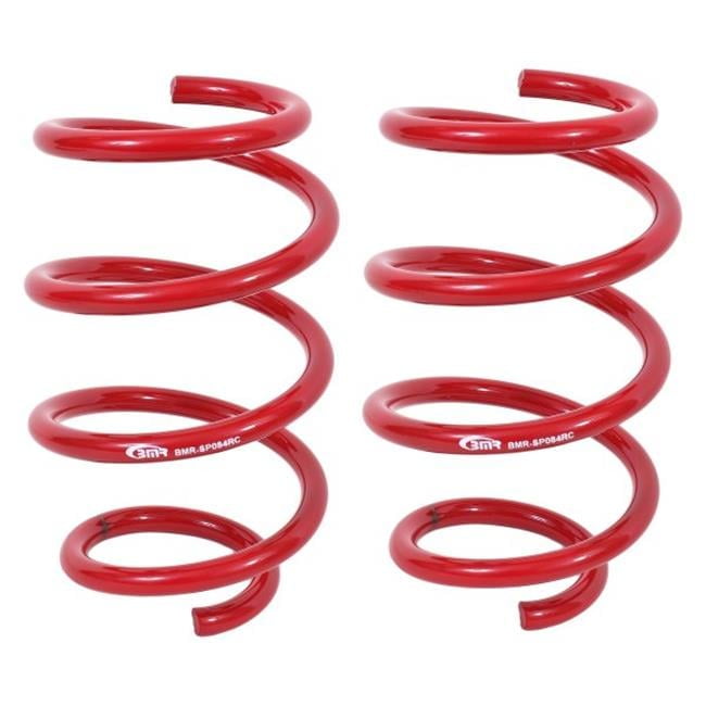 BMR Suspension SP084R Red Front Handling Version Lowering Springs for ...