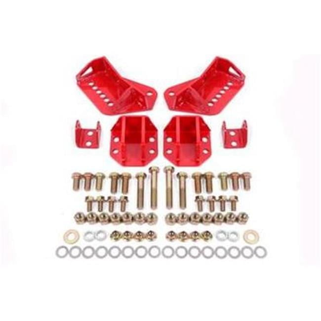 BMR 64-72 GM A-Body Coilover Conversion Kit Rear Adjust Shock Mt w/o ...