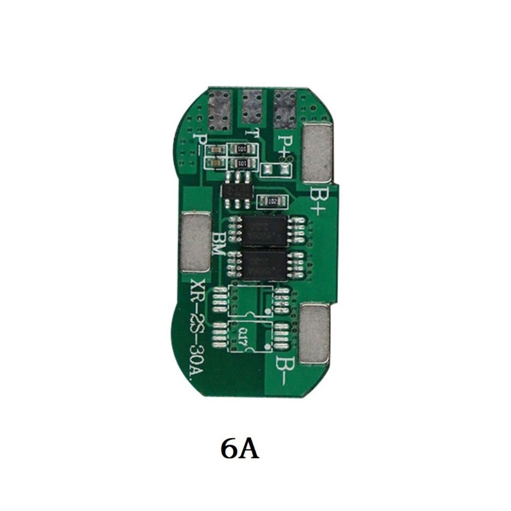 BMS 2S 7.4V 6A/10A Li-ion Battery Charge Protection Board PCM PCB Cell ...