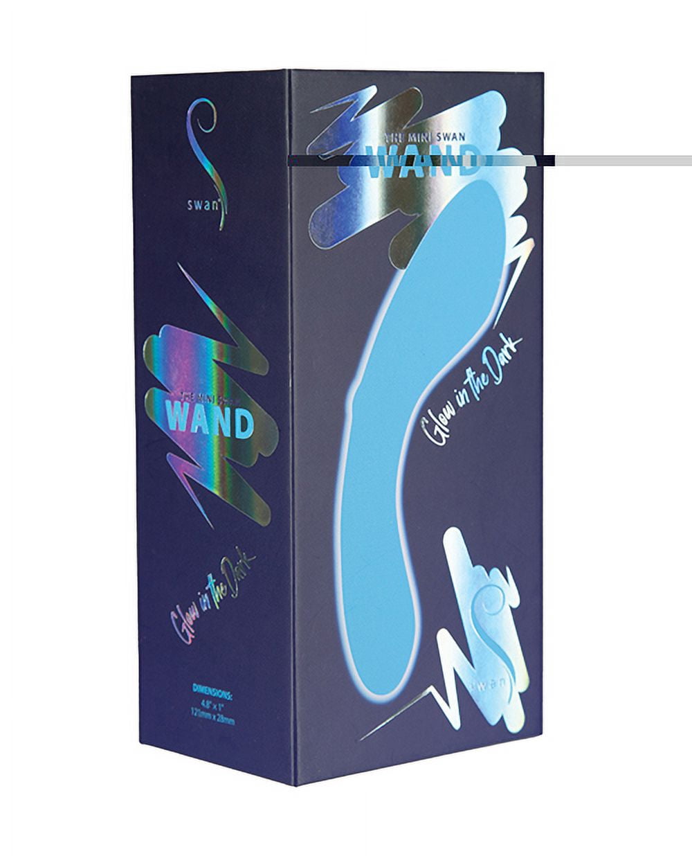 BMS Enterprises,The Mini Swan Wand Glow in the Dark - Blue - Walmart.com