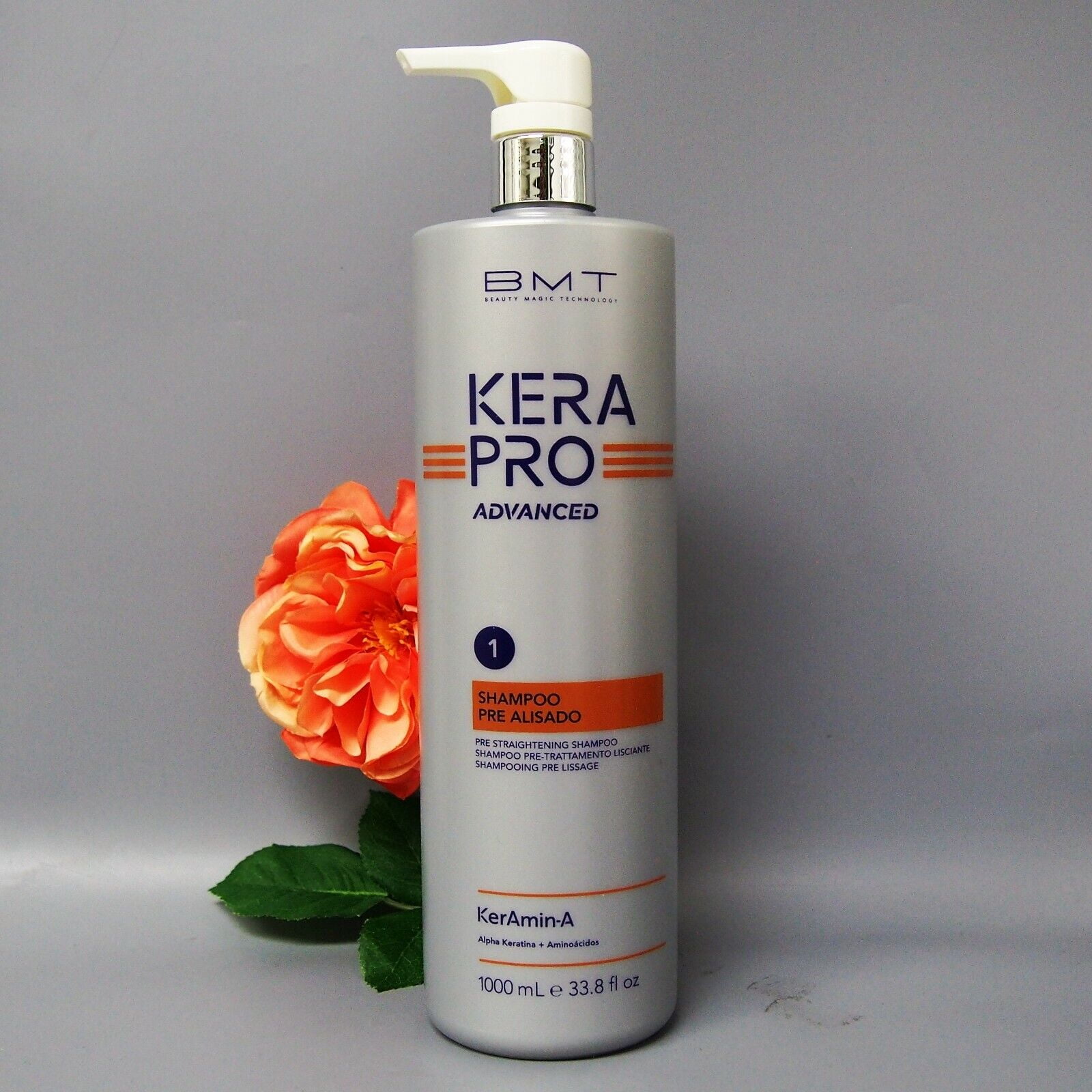 BMT Kera Pro Advanced Pre Straightening Shampoo - Walmart.com