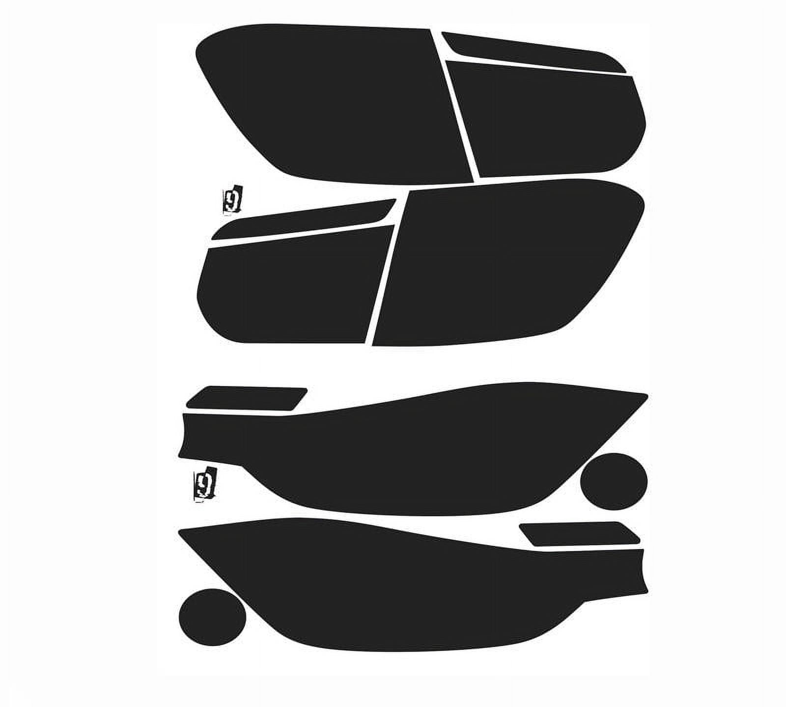 BMW 3-Series Pre-Cut Vinyl Overlay Tint Complete Headlight and ...