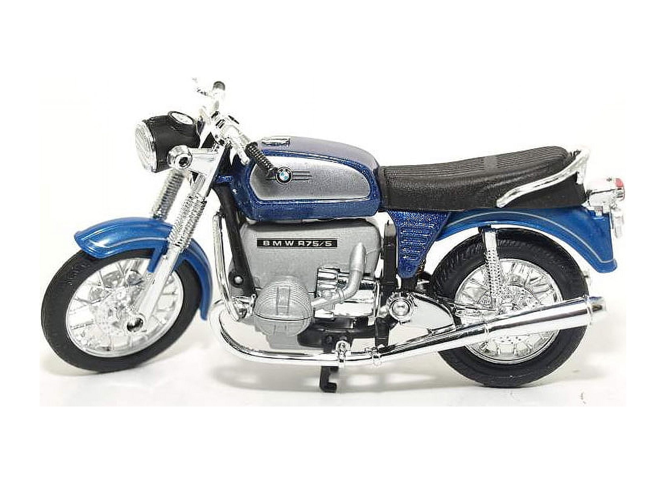 BMW 75-5 1:18 scale Diecast Model Motorcycle in Metallic Blue by Ex Mag ...