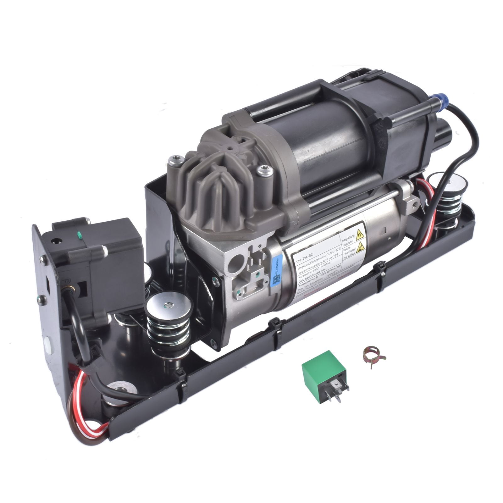 BMW Air Suspension Compressor Pump with Valve Block & Relay - OEM ...