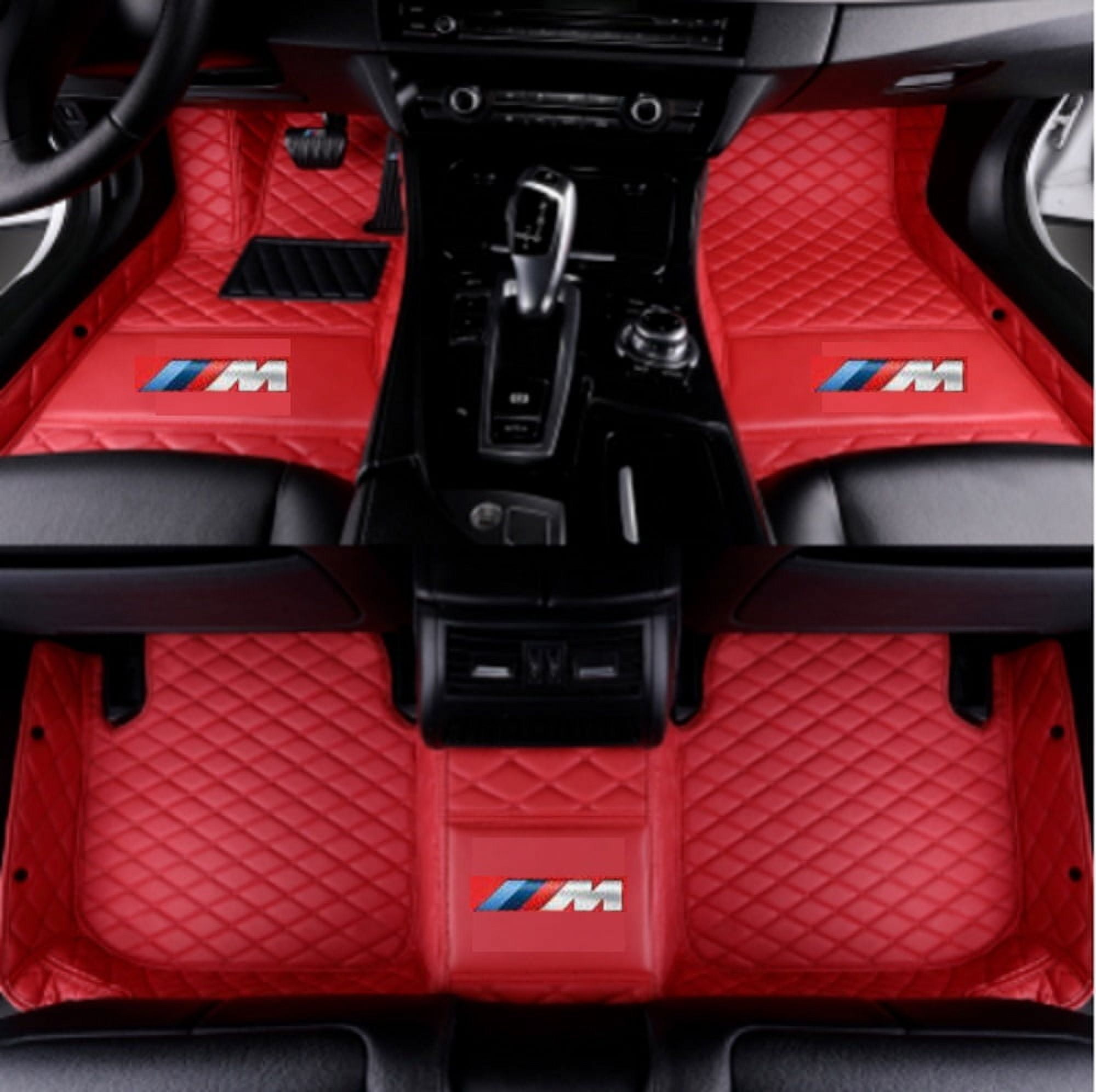BMW F30 Waterproof Leather Car Floor Mats Car Carpet - Walmart.com