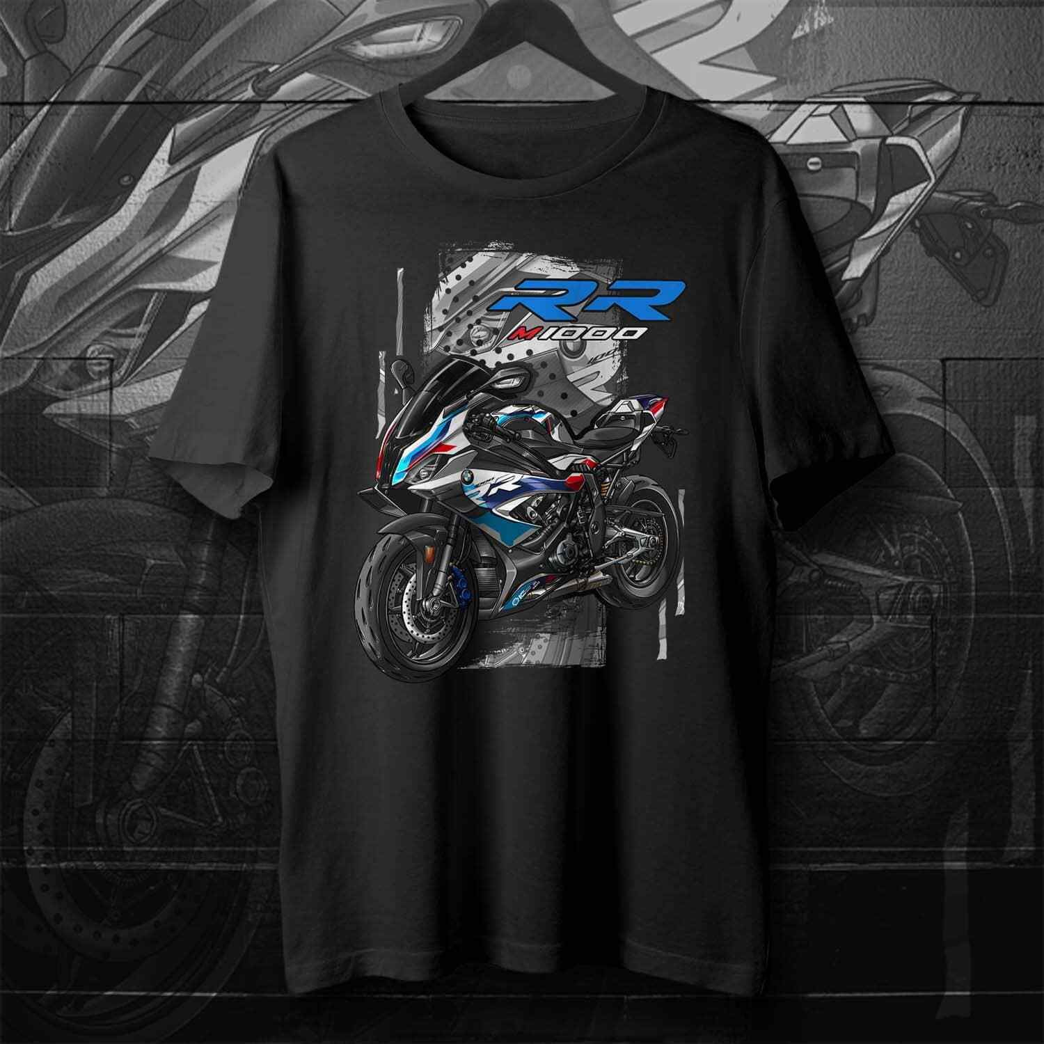 BMW M1000RR T-Shirt 2021-2024, Motorcycle Tee Shirt for Motorrad Riders ...