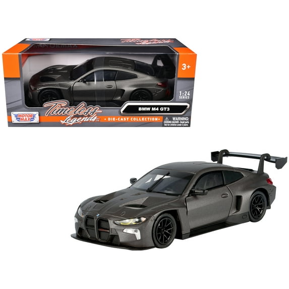 BMW M2 GT3 Matt Black "Timeless Legends" Series 1/24 Diecast Model Car ...