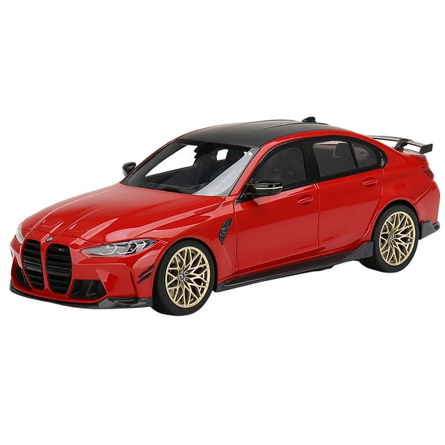 BMW M3 M-Performance (G80) Toronto Red Metallic with Carbon Top 1/18 ...