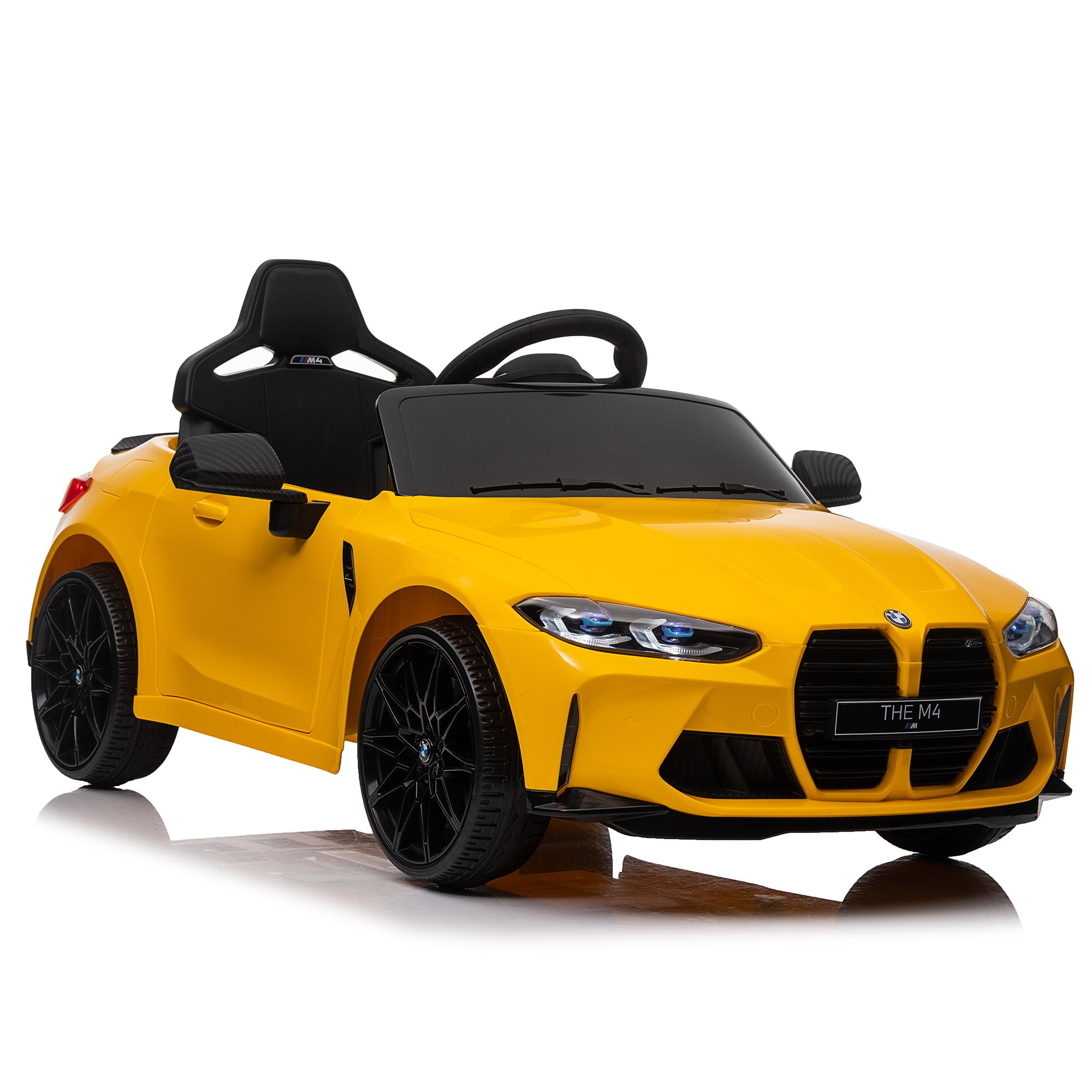 BMW M4 12V Kids Ride on Toy Car,2.4G Electric Kids Ride on Car W ...