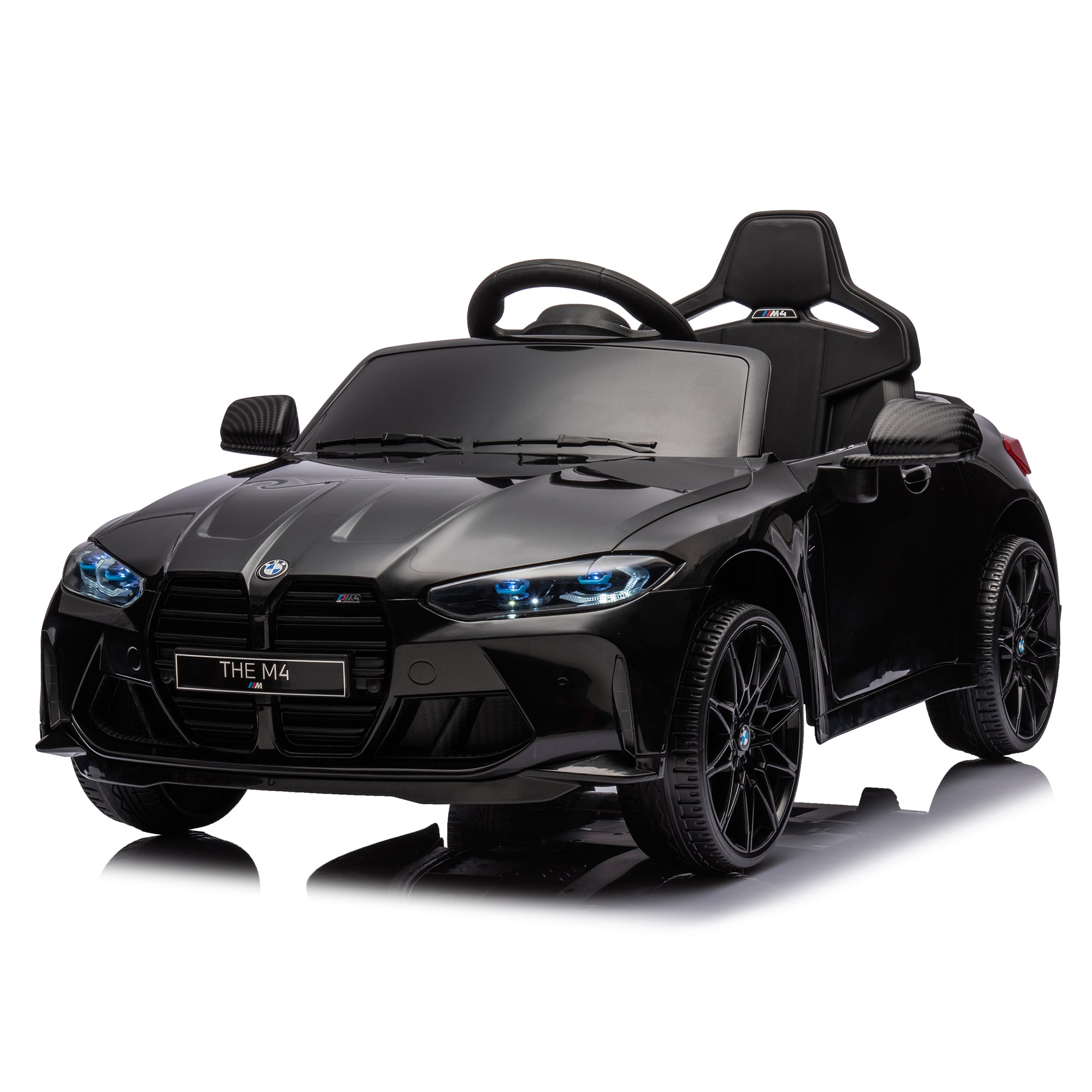 BMW M4 12V Kids Ride on Toy Car,2.4G Electric Kids Ride on Car W ...