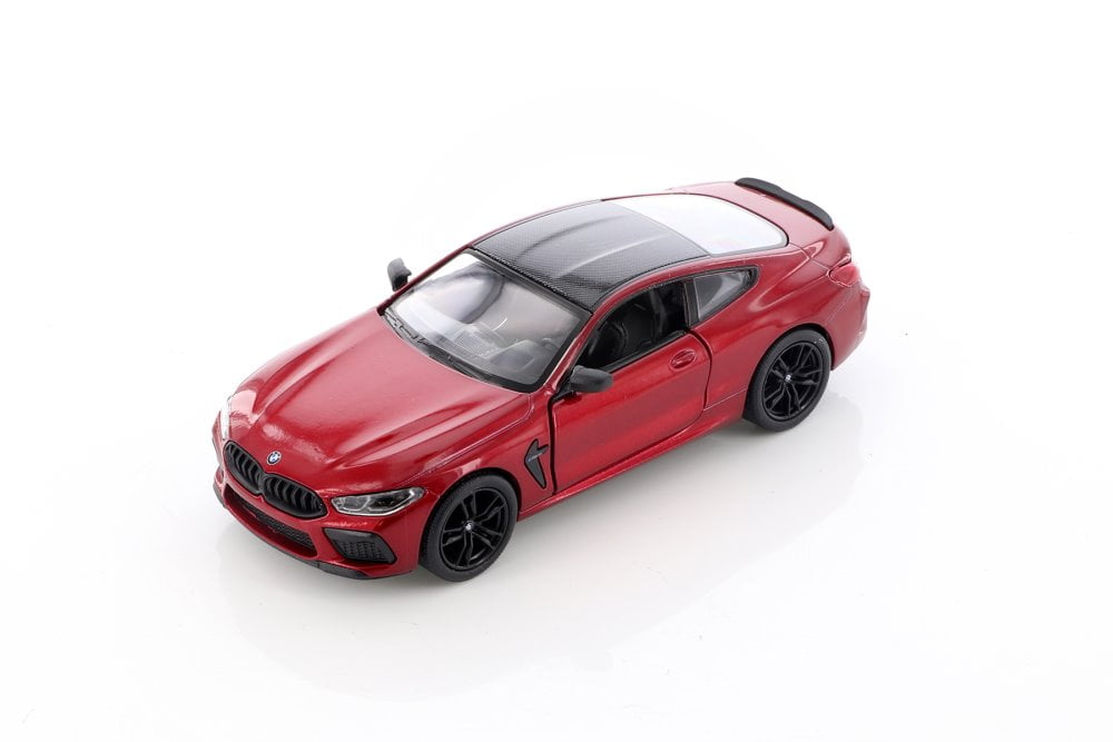 BMW M8 Competition Coupe, Red - Kinsmart 5425D - 1/38 scale Diecast ...
