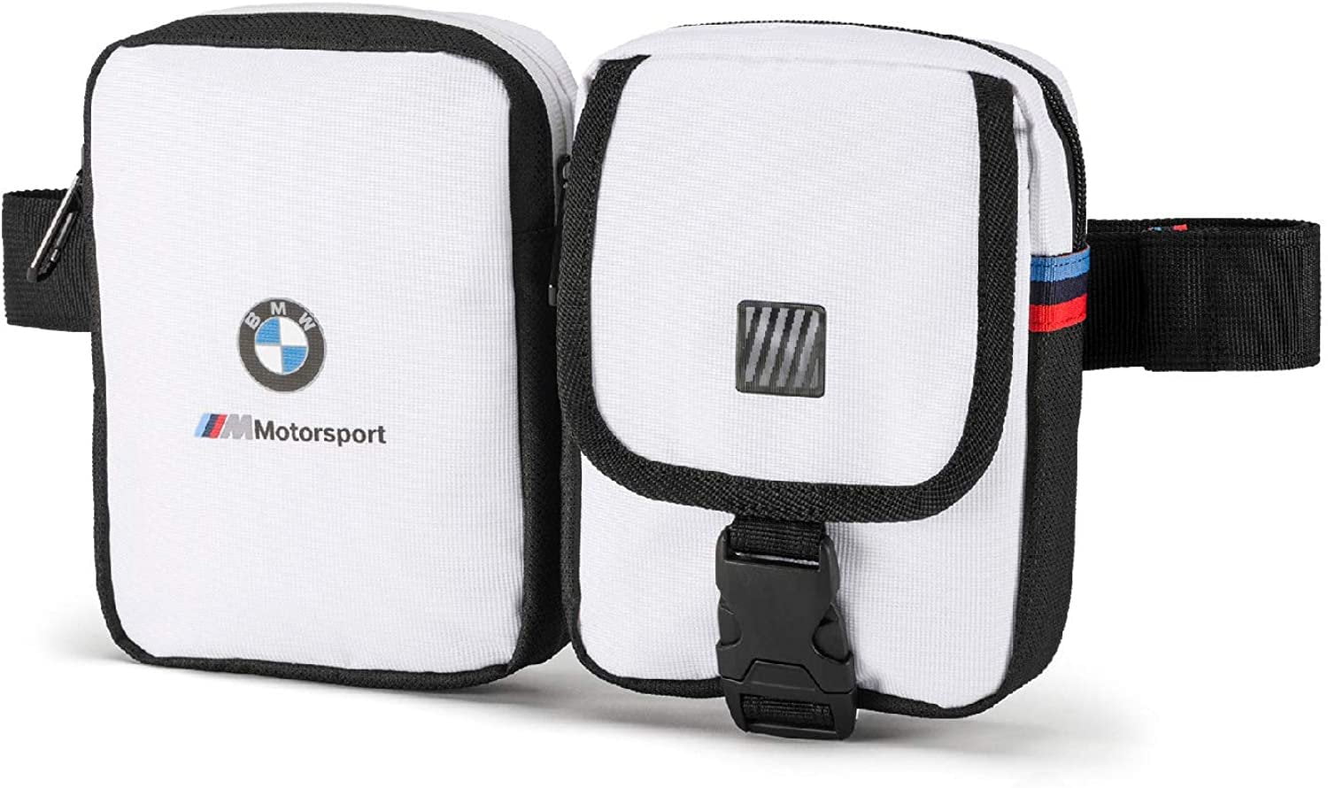 BMW Motorsport Puma Utility Waist Bag - Black/White - Walmart.com