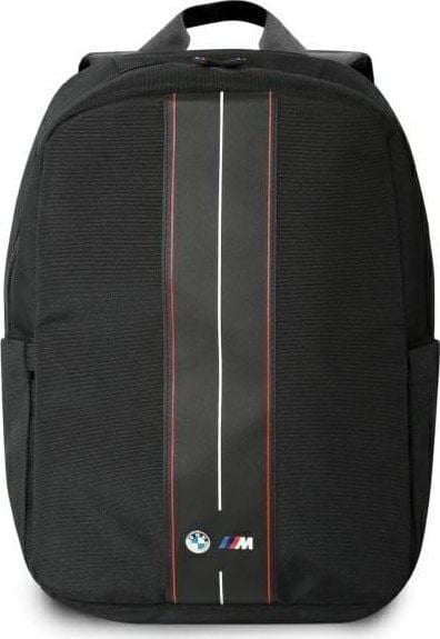 BMW Nylon Red Stripe Backpack for 16" Laptop Black - BMBP15COMPVSKR ...