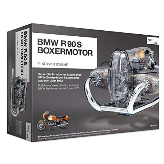 BMW R/90-S Flat Twin Engine Model Kit with Collector's Manual - Walmart.com