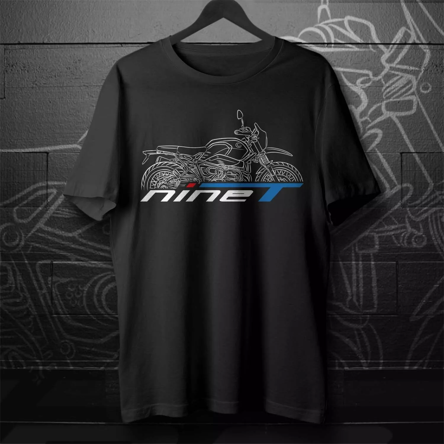 BMW R NineT Urban GS T-Shirt, Motorcycle Tee Shirt for Riders - Walmart.com