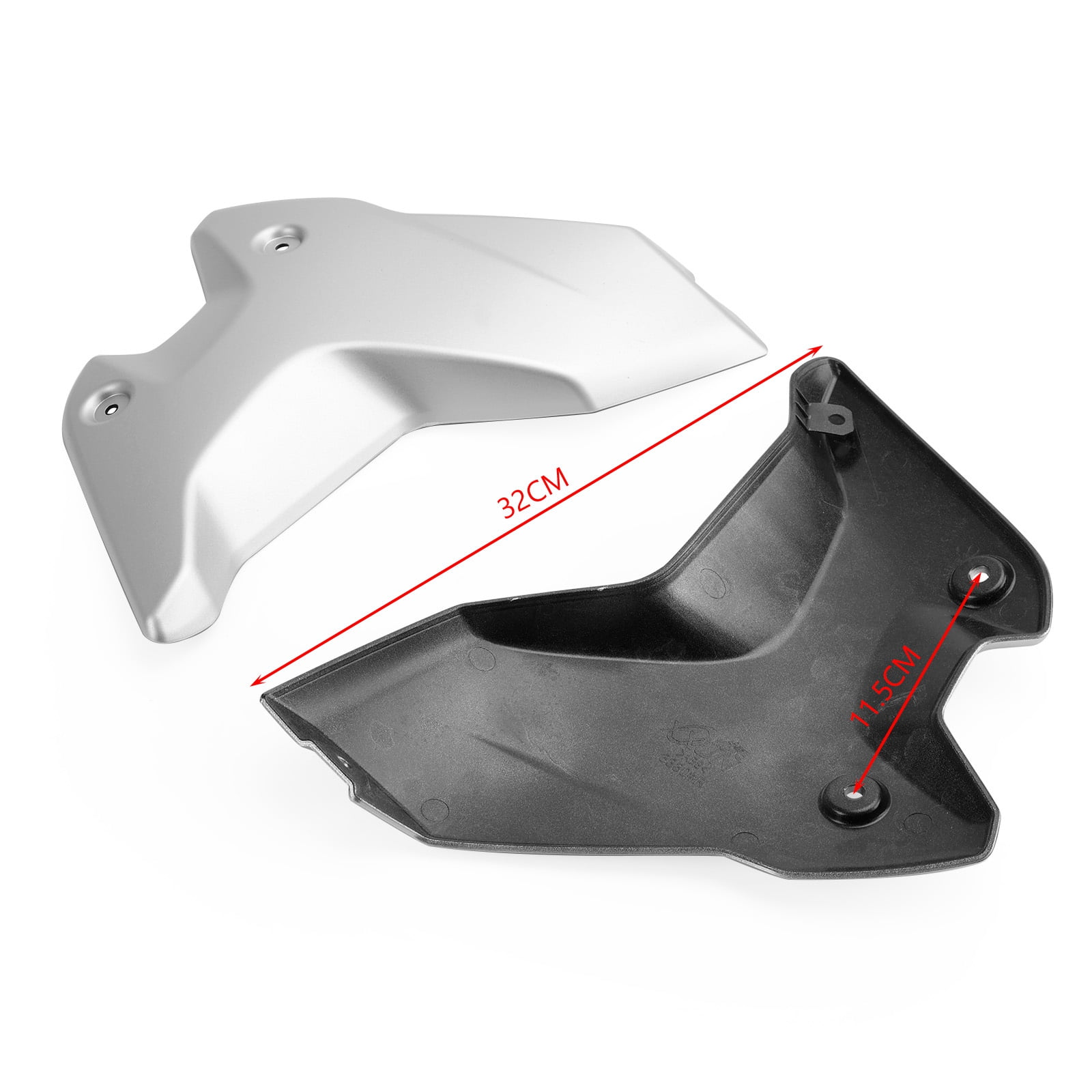 BMW R1250GS Side Frame Fairing Cowl Guards Radiator Cover, Silver, 2018 ...