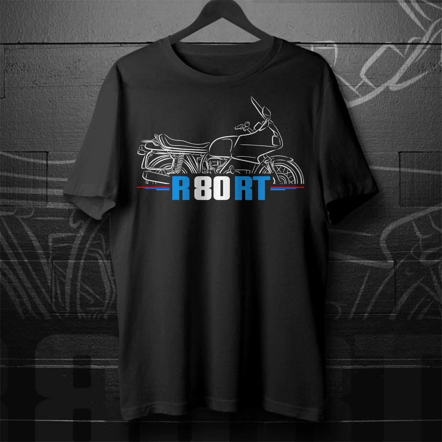 BMW R80RT T-Shirt, Motorcycle Tee Shirt for BMW Riders - Walmart.com