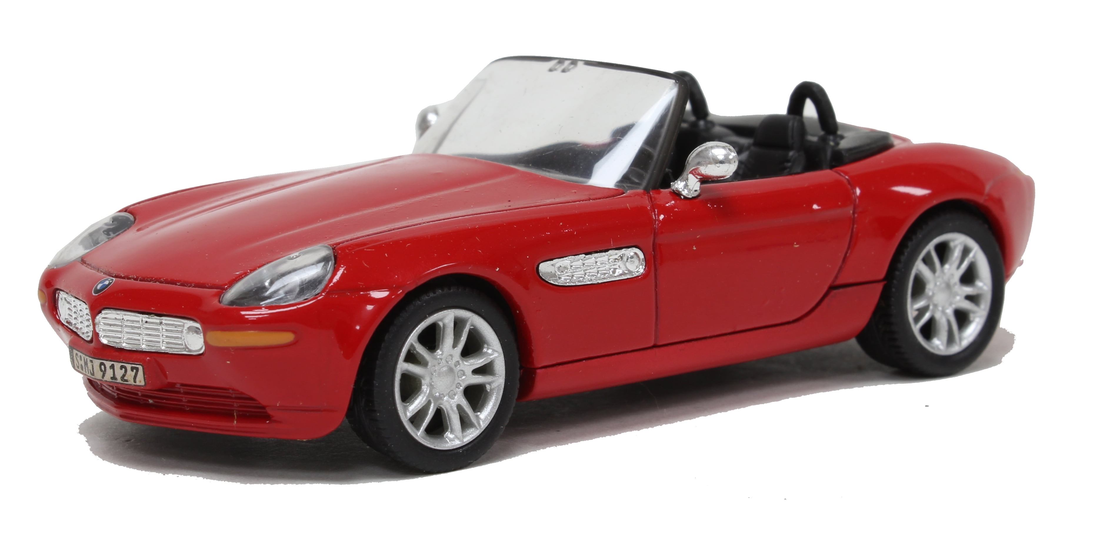 BMW Z8 1:43 scale Diecast Model Car in Red by Ex Mag - Walmart.com