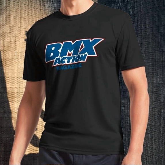 BMX Action Active T-Shirt Logo Men's T-Shirt Funny Size S to 5XL ...
