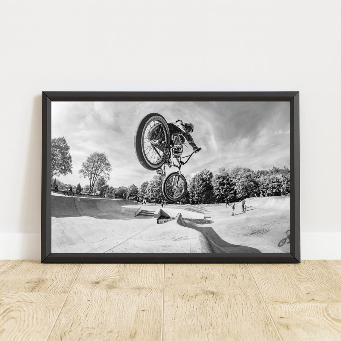 BMX Bike Bicycle Sports BMX Fan Poster Unframed Paper Print - Walmart.com