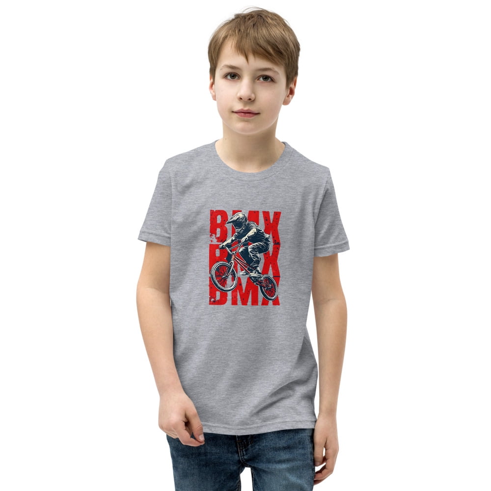 BMX Bike Rider T-Shirt – Cool Freestyle Stunt Biking Tee – Extreme ...