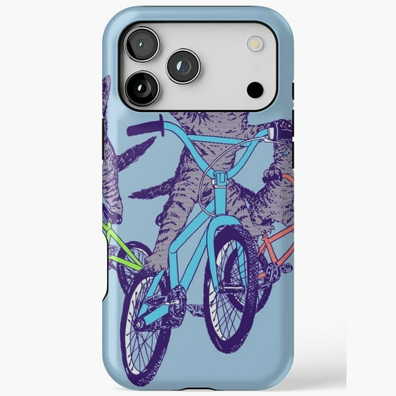 BMX Kittens Art Protective Cover for iPhone 11 12 13 14 15 16 17 Pro ...