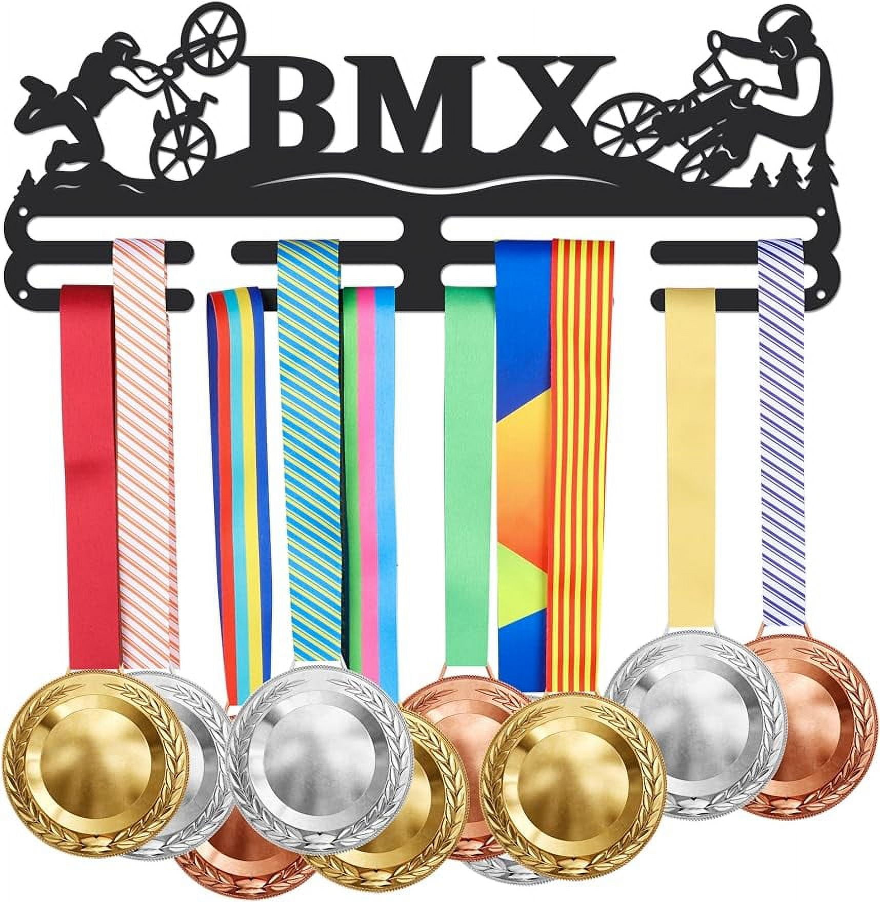 BMX Medal Hanger Display Sports Bicycle Off-Road Medal Display Rack ...