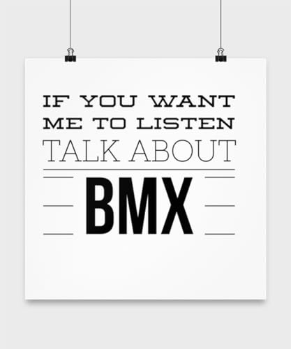 BMX Poster Talk about BMX BMX Poster, Wall Art For BMX, BMX Print, BMX ...