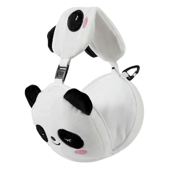 BMYJ 2 In 1 Travel Pillow with | Soft Plush Folding Pillow Set Cute ...