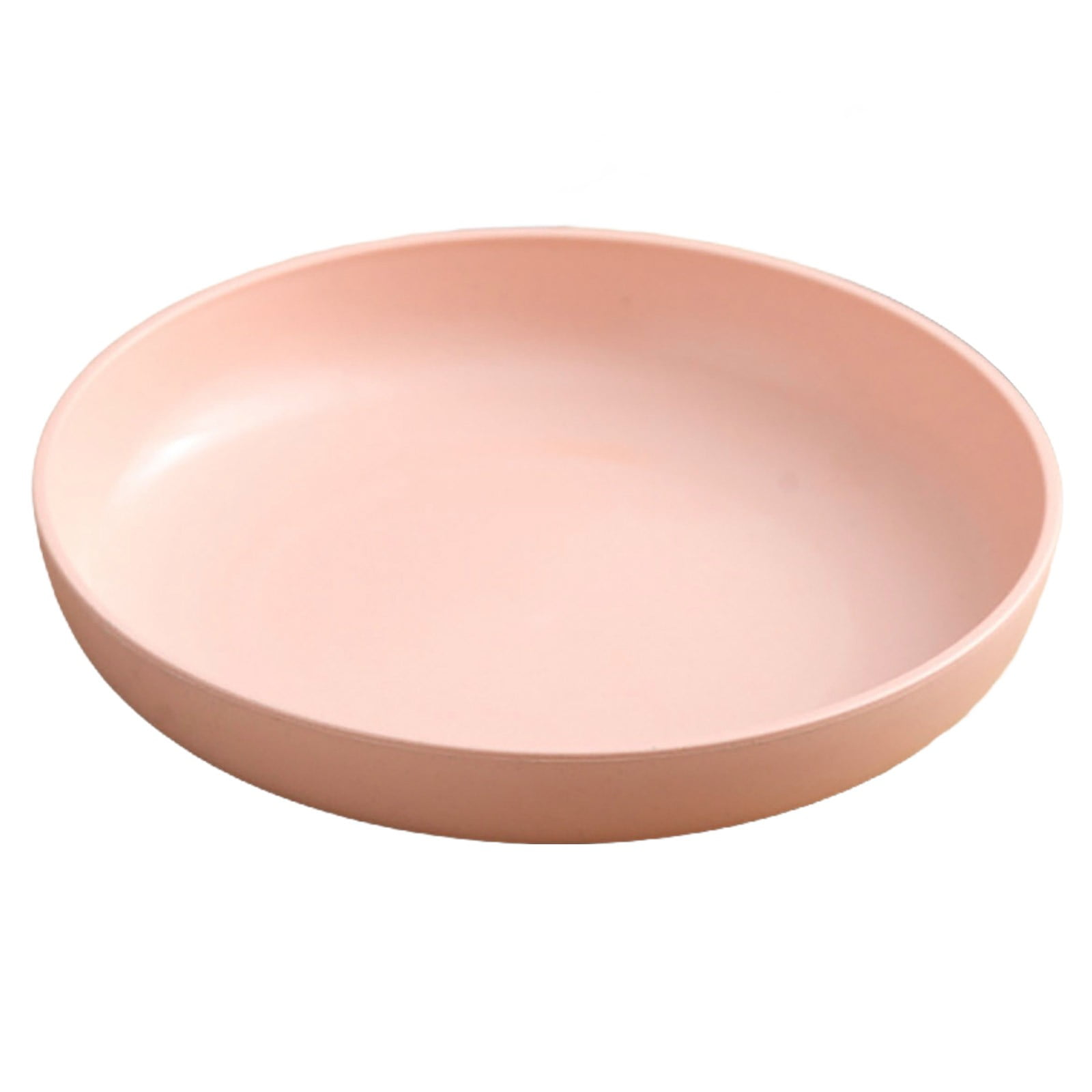 BMYJ 20cm Deep Wheat Plate Large Family Serving Dish - Extra Capacity ...