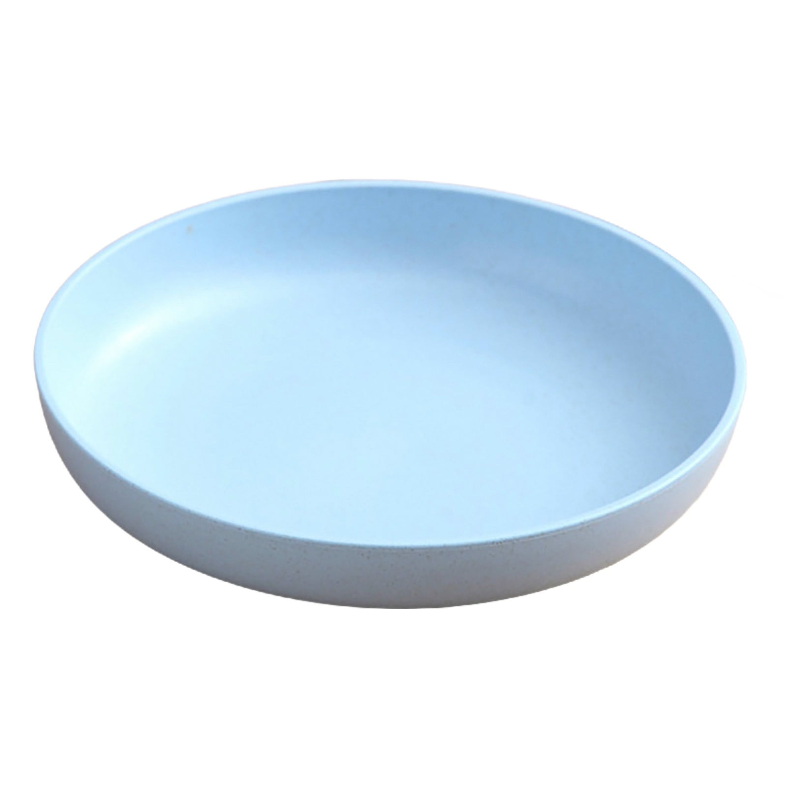 BMYJ 20cm Deep Wheat Plate Large Family Serving Dish - Extra Capacity ...