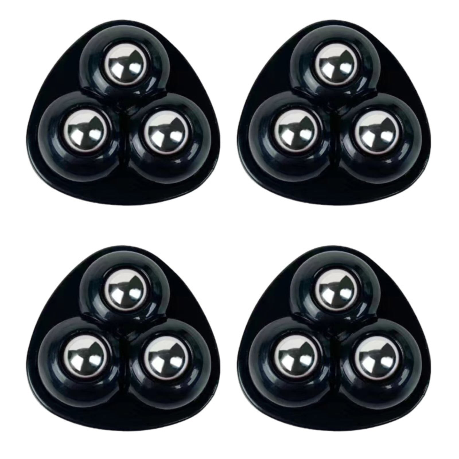 BMYJ 4 Piece Self Adhesive Mini Caster Wheels Small Appliance Casters ...