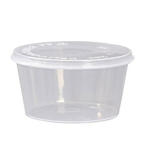 Shop 4-Oz Plastic Containers with Lids for Food Storage and Prep